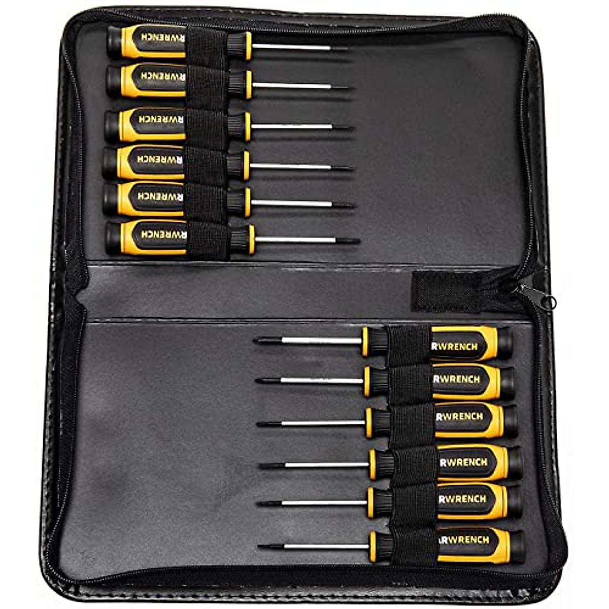 GEARWRENCH 12 Pc. Phillips/Slotted/Torx Mini Dual Material Screwdriver Set - 80057H