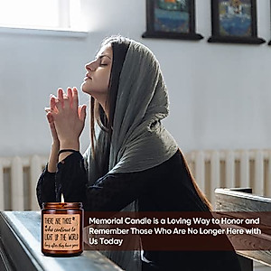 UOKPT Scented Candles Lavender Memorial Gifts for Loss of Loved One Sympathy Gift Condolence Remembrance for Deceased Bereavement Keepsake