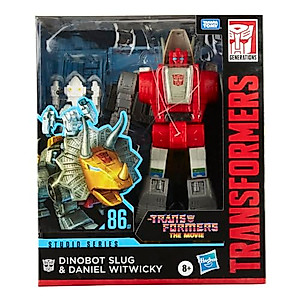 Transformers Toys Studio Series 86-07 Leader Class The The Movie 1986 Dinobot Slug Action Figures, Ages 8 and Up, 8.5-inch