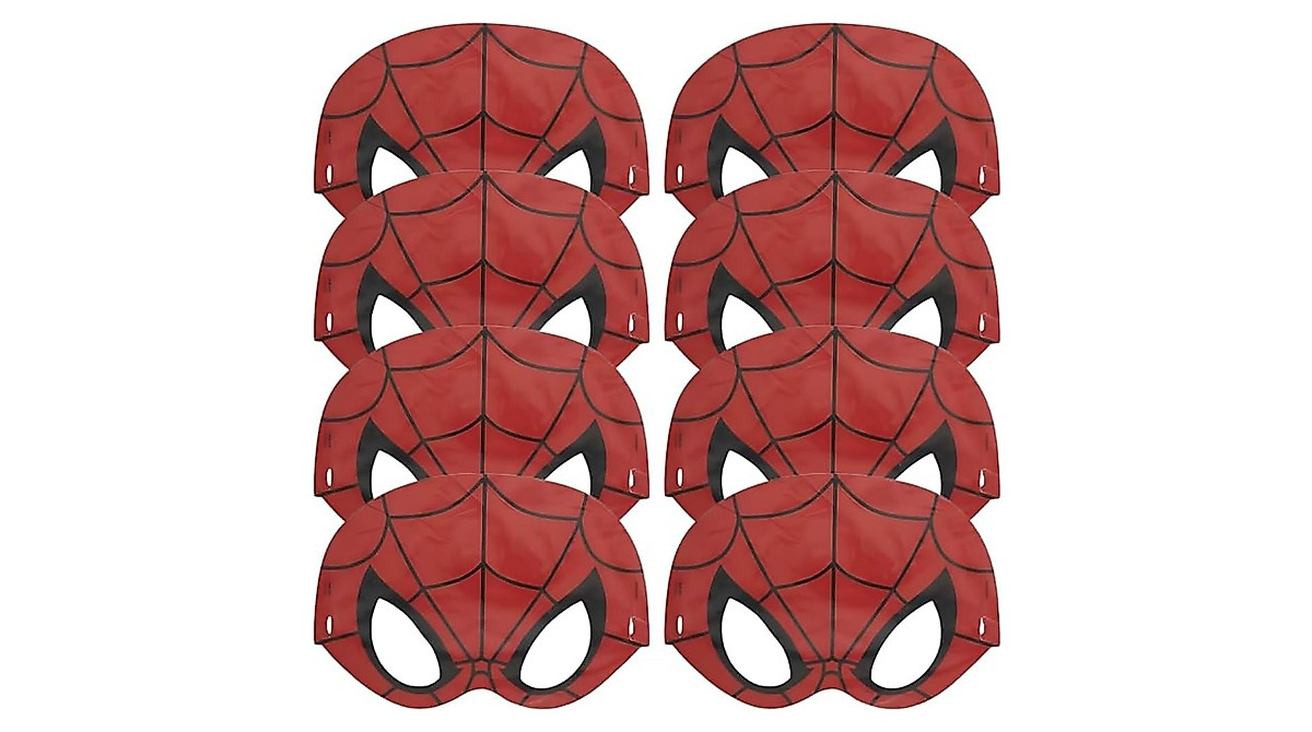 Spider-Man Party Masks for Kids – Fun & Durable Party Favor