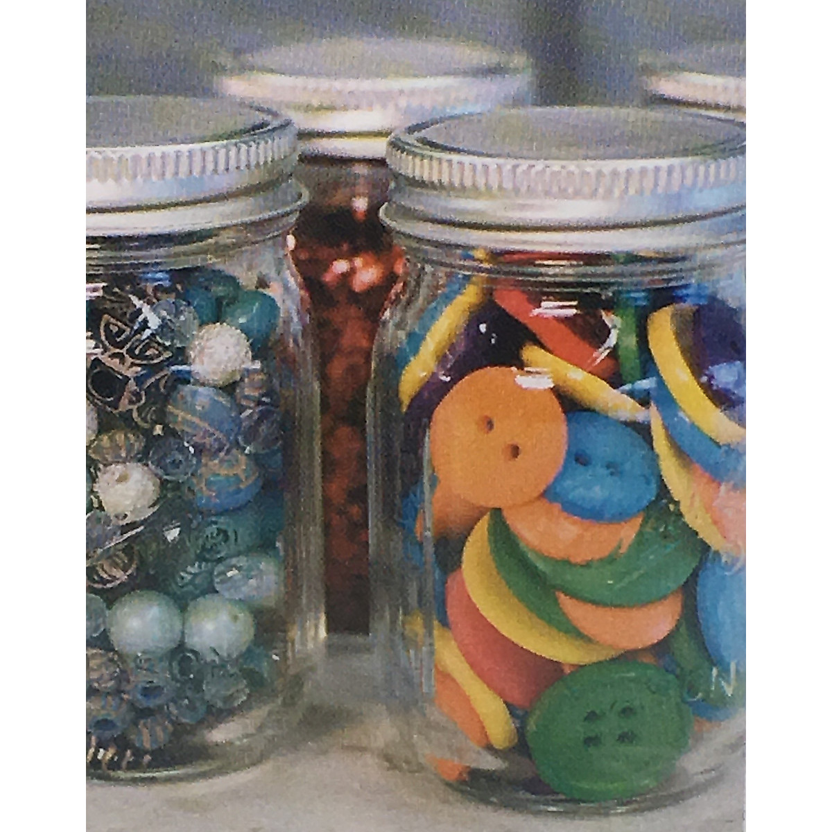 Ball Mini 4 Oz Miniature Storage, 24 Jars, Clear