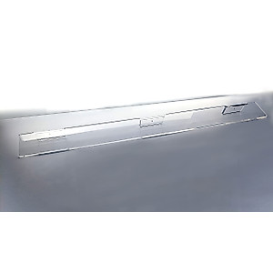 30" Long Clear Floating Shelf (6" deep)