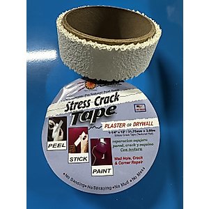 Stepsaver Products Self Adhesive Stress Crack Tape (1.25'' x 12' Textured Roll) Item 7012