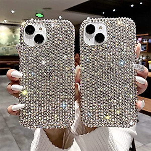 redecarie for Galaxy Note 10 Plus Case,Luxury Bling Glitter Diamond Shiny Sparkle Crystal Rhinestone Women Girls Kids Clear Protective Phone Cover for Samsung Galaxy Note 10 Plus