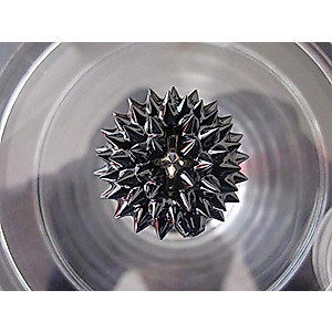 Make Magnetic Slime - Synthetic Black Iron Oxide (Fe3O4) 1 LB - with 2 Industrial Strength Magnets 3" x 1/2" x 1/8" - Great for Crafts, DIY, Home Improvement and Science Experiments by ESKS®