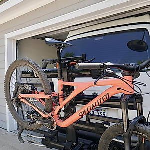 Altangle Bike Repair Stand - Home Portable Bicycle Mechanics Workstand and Storage device - for Mountain MTB Road Bikes Maintenance - Travel-Friendly and Space-Saving