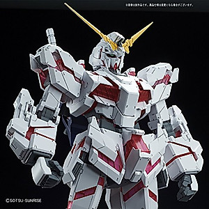 Bandai Hobby Mega Size 1/48 Unicorn Gundam [Destroy Mode] Gundam UC Model Kit Figure