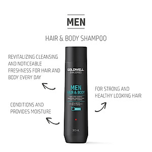 Goldwell Dualsenses Men Hair and Body Shampoo 300ml, 10.1 oz