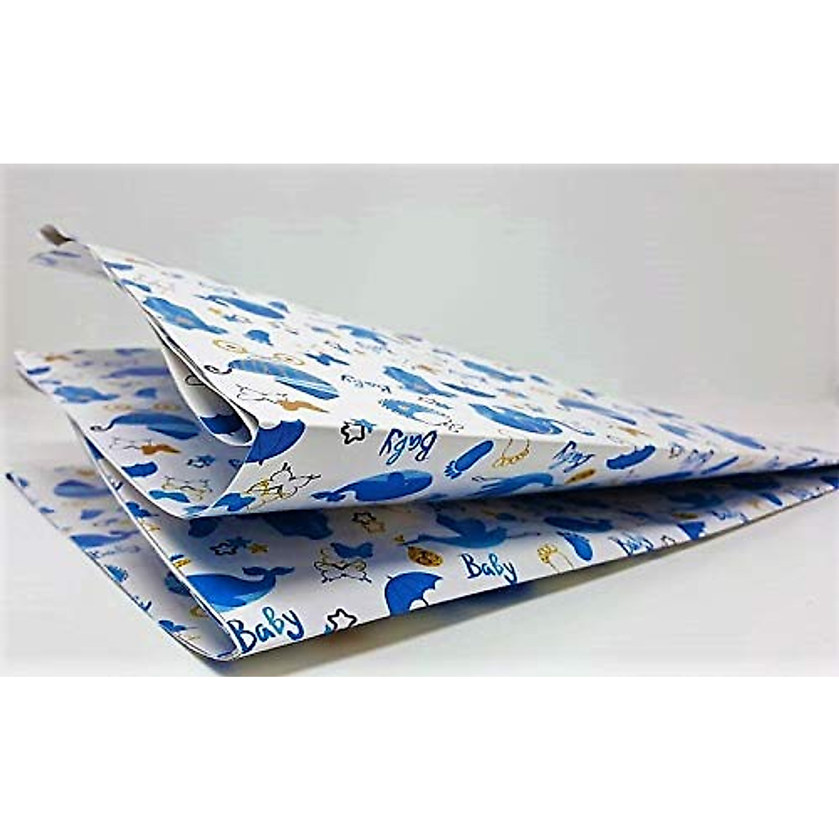 Gift Wrapping Paper 30" x 84" Sheet Vintage Style (Baby Boy)