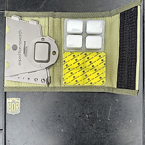 Titanium Solid Fuel Stove - Integrated Wind Shield
