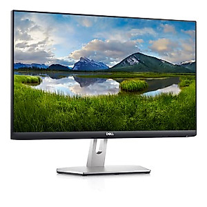 Dell S2421HN 24 Inch Full HD 1080p (1920 x 1080) 75Hz IPS Ultra-Thin Bezel Monitor 2 x HDMI Ports, Audio Line Out, Adaptive AMD FreeSync, Silver
