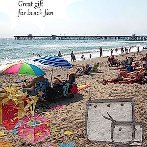 FARRJO Clear Waterproof Insert Pouch for Bogg Bag Travel Organizer Storage for Bogg Bag Hanging Bag for Bogg Bag (1PC（Set of 2）)