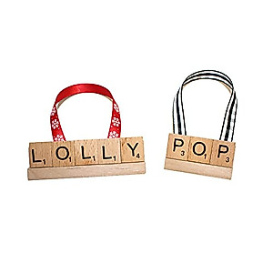 Christmas Ornament, Lolli Ornament, Lollie Ornament, Lolly Ornament, Pop Ornament, Lolli & Pop Ornament, Lollie Gift, Lolli and Pop Present, Lolli and pop gift, lolli and pop christmas, Grammy