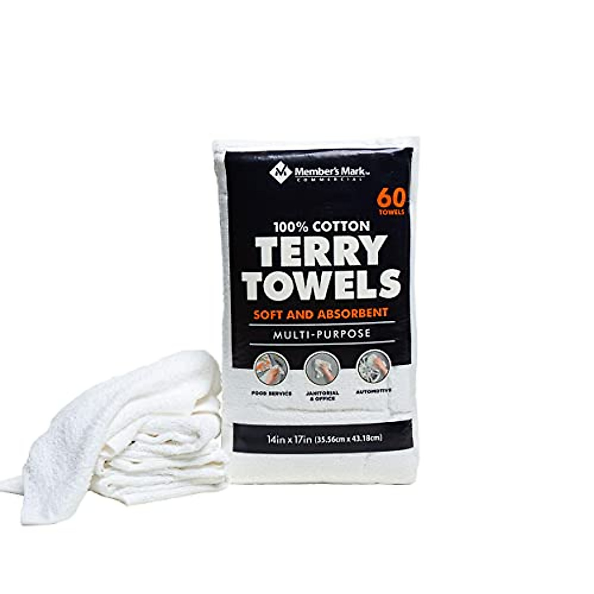 Member's Mark Terry Towels (60 pk.)