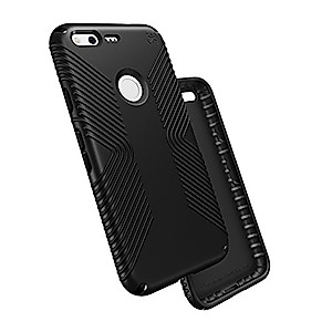 Speck Products Presidio Grip Cell Phone Case for Google Pixel XL - Black/Black