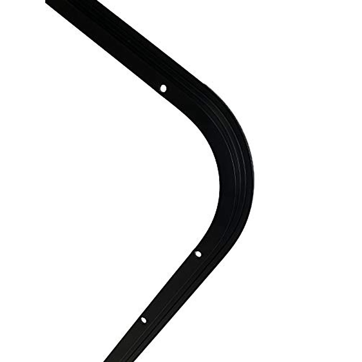 25.5" Width x 23.5" Height RV Window, Tiny House Vertical Slider W/Screen & Interior Camper Window Clamp Ring for 2" Wall Thickness Included, Teardrop Replacement Trailer Window