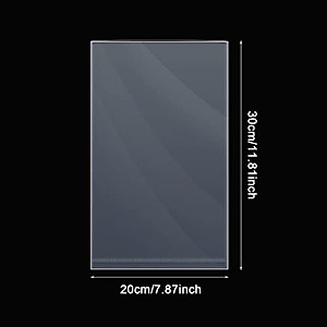 30 Pieces Sprayer Cup Liners, Paint Sprayer Bags, Transparent Spray Gun Cup Canister Liners for Hvlp Paint Sprayer Accessories (7.9 X 11.8 Inch)