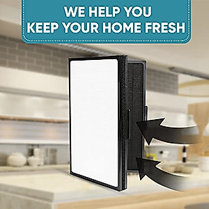 Pro Particle Filter Compatible with Blueair Pro M, Pro L and Pro XL Air Purifiers for Dust and Unpleasant Odors