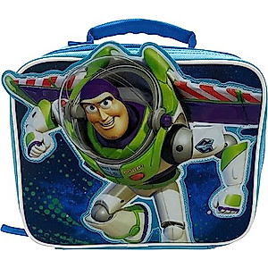 Fast Forward Kid's Licensed POP-OUT 16" Backpack With Lunch Box Combo Set (Toy Story)