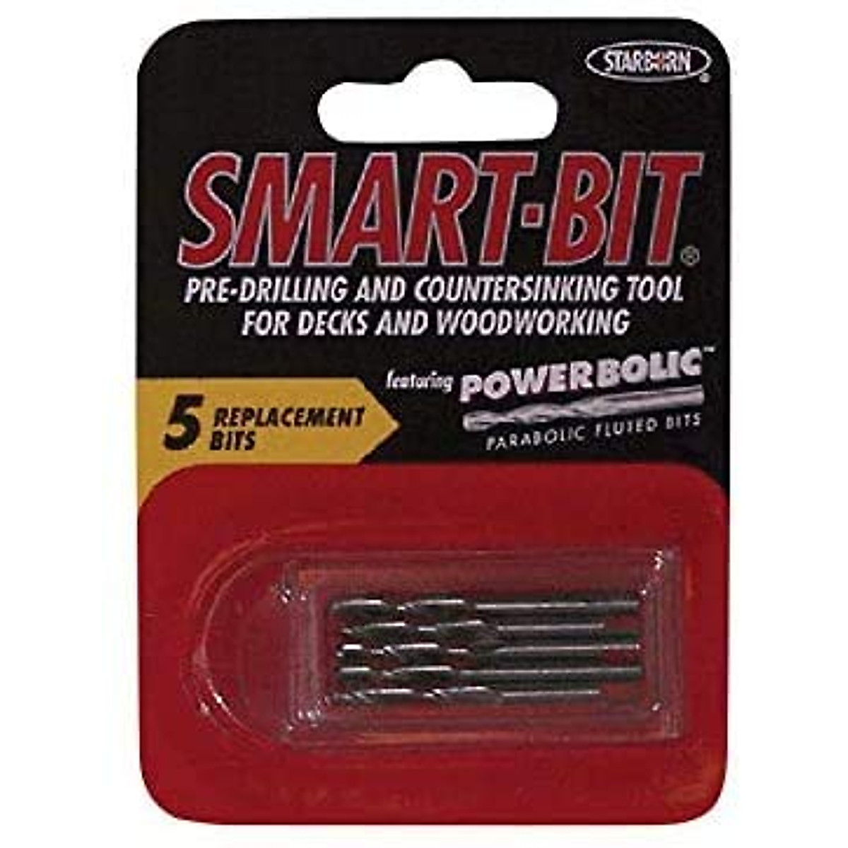 Starborn Smart-Bit #7 Stainless Steel Replacement Bit 3/4 in. Hex Shank 5 pc.