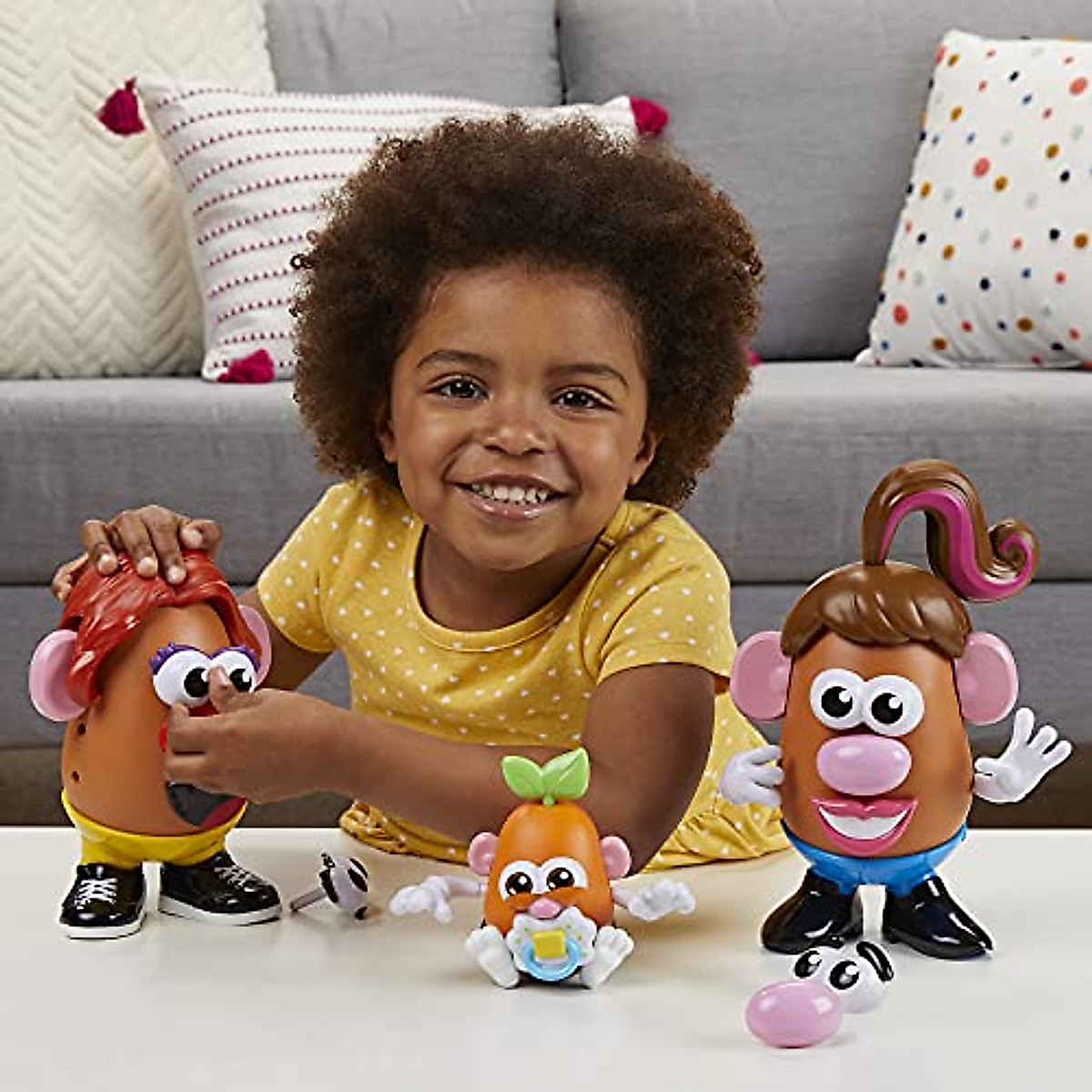 Potato Head, Create Your Potato Head Family Toy For Kids Ages 2 and Up, Includes 45 Pieces to Create and Customize Potato Families