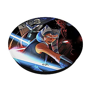 Star Wars: The Clone Wars Exclusive Ahsoka & Darth Maul PopSockets PopGrip: Swappable Grip for Phones & Tablets