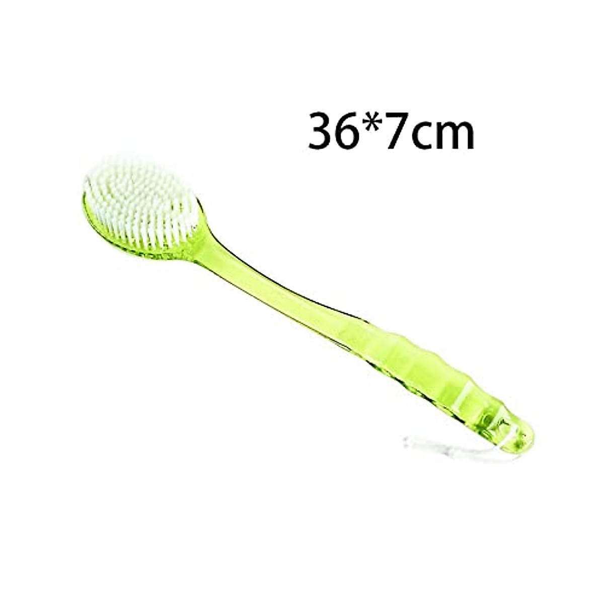 INGVY Dry Brushing Body Brush Bath Brush Back Body Bath Shower Sponge Scrubber Brushes with Handle Exfoliating Scrub (Color : 1)