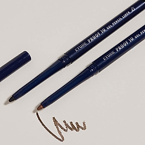 ETUDE Proof 10 Gel Pencil Liner 0.3g (#1 Black) (21AD) | Creamy Gel Texture Eyeliner with Wearable Shades to Create Precise Line Eye Makeup without Efforts