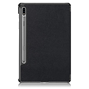 JGOYGYI Personalized Custom Name Case for Samsung Galaxy Tab S7 FE 2021/S8+ Plus 2022 /S7+ Plus 2020 12,4",Magnetic PU Leather Slim Protective Cover with Stand Function,Customize Handwritten Text