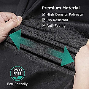 Porch Swing Cover 60 Inch Water-Resistant 600D Oxford Hanging Outdoor Swing Chair Cover All Weather Protected Swing Covers for Outdoor Furniture