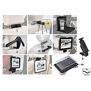 BMW 51-95-2-449-253 Hook (Universal, Black), 1 Pack