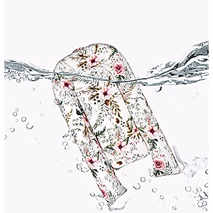 Baby Lounger Cover, Newborn Lounger Cover for Boys Girls, 100% Cotton Breathable Sleeping Bed Cover for Newborn (Flower)