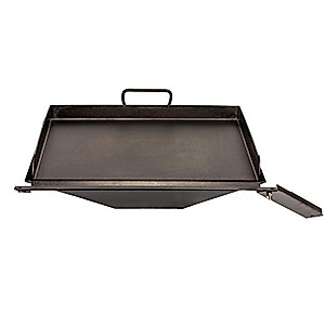 BBQ Hack Griddle Hack | Pancakes, Omelettes, Bacon, Stir Fry, Smash Burgers, and More On Your Pellet Grill | Griddle Insert Accessory (16.5" Deep X 17.25" Wide Griddle Hack)