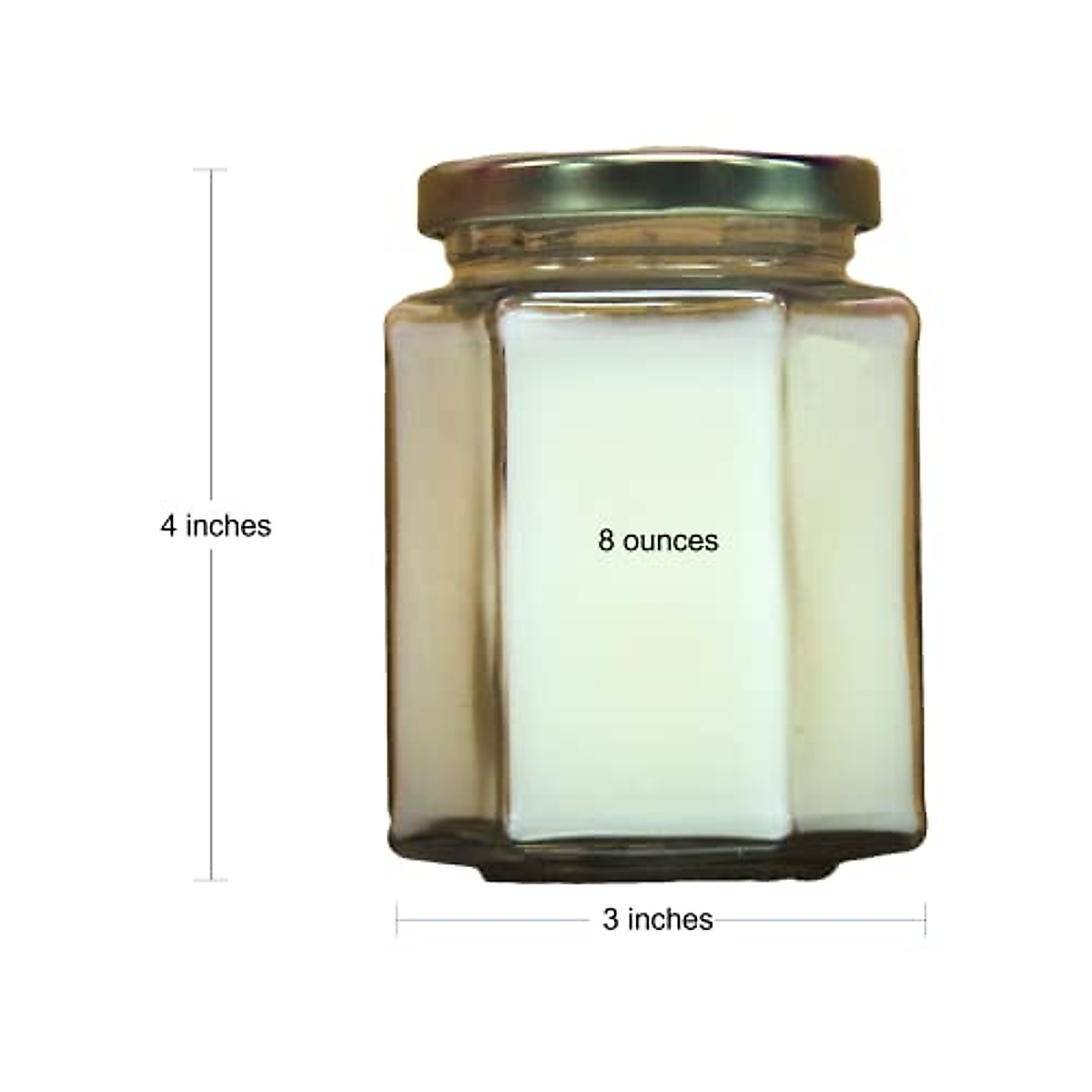 Just Makes Scents 3 Pack - Christmas Memories (Cinnamon, Clove & Vanilla) Blended Soy Candle