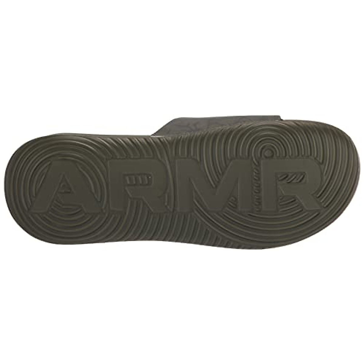 Under Armour Men's Ansa Graphic Fixed Strap Slide Sandal, (305) Marine OD Green/Marine OD Green/Orange Blast, 9