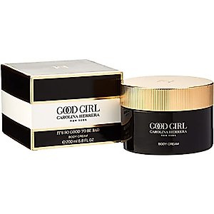 Carolina Herrera Good Girl Body Cream For Women - Pamper Your Skin And Senses - A Luxuriously Rich Cream - Infused With The Iconic Good Girl Fragrance - Ideal For All Skin Types - Non-Greasy - 6.8 Oz
