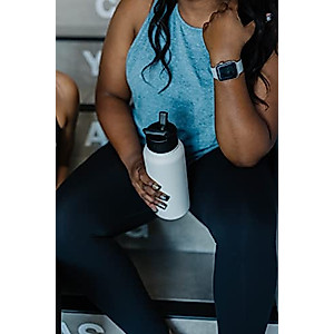 Simple Modern Water Bottle with Straw and Chug Lid Vacuum Insulated Stainless Steel Metal Thermos Bottles | Reusable Leak Proof BPA-Free Flask for Sports, Gym | Summit Collection | 32oz, Good Day Blue