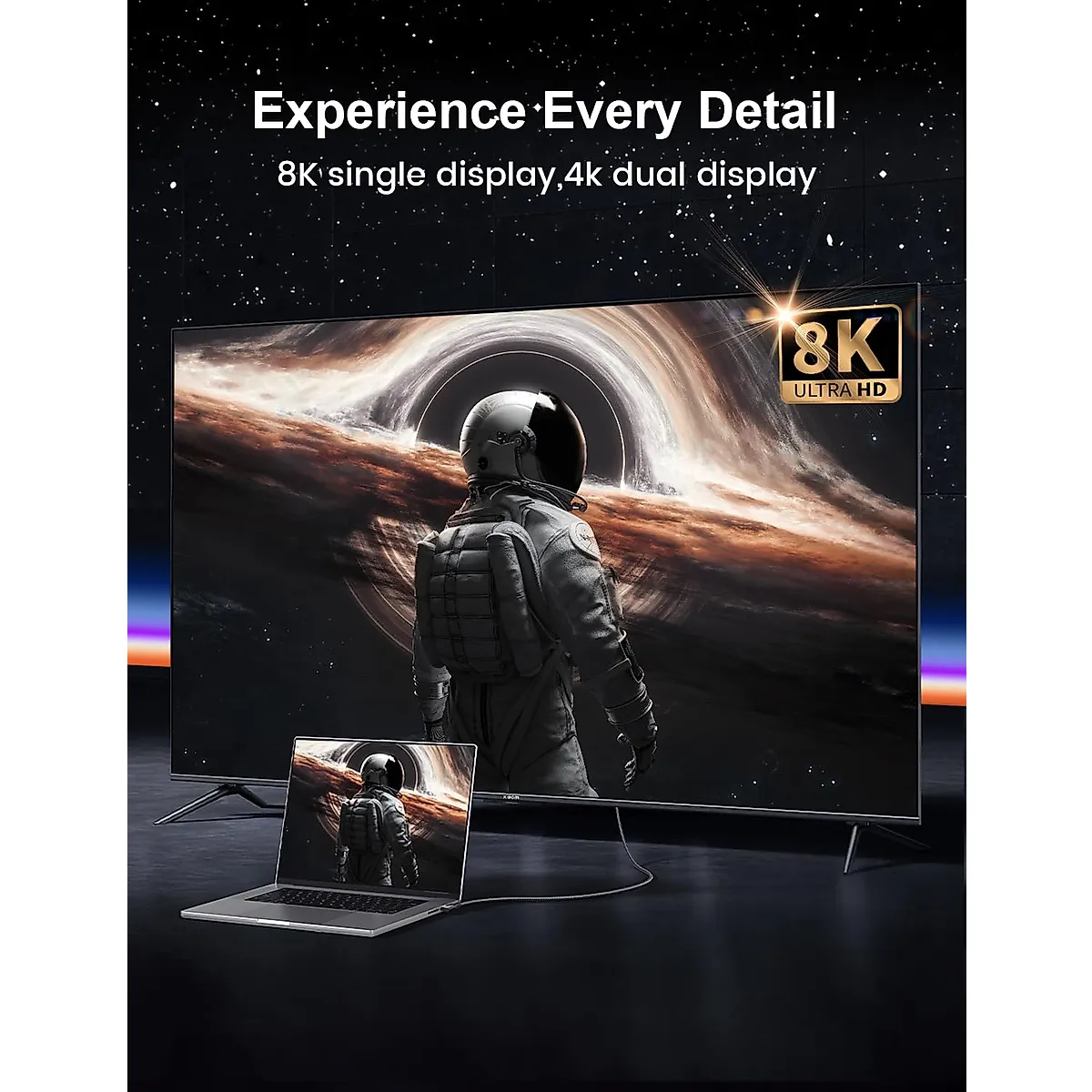 XAOSUN 240W USB 4 Cable for Thunderbolt 4, Right Angle Thunderbolt 4 Cable 90 Degree, 240W USB C to USB C Cable with 40Gbps Data, 8K@60Hz Display, for Thunderbolt MacBook Docks eGPU Hub 3.3ft