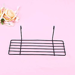 Healifty for Frame Used Supplies, Grille, X Wall- Design Shelves. Xcm Room Storage, Decorative Metal Panel, Straight Stand with Wall Mesh Panel Office Small L Grid Props Hanging Wall Grid