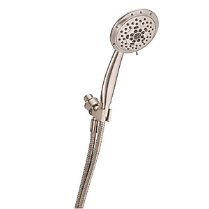 Danze D461035BN Florin Five Function Showerarm Mount Handshower Kit, 2.0 GPM, Brushed Nickel