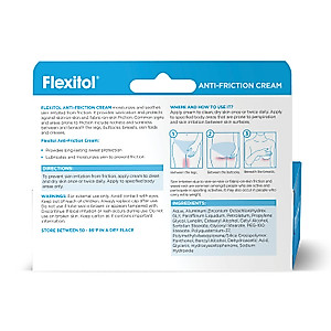 Flexitol Anti-Friction Sweat Protection Anti-Chafing Cream 2.64 Ounce