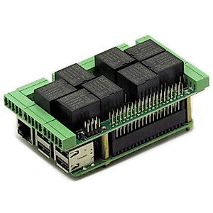 Home Automation 8-Layer Stackable HAT Made for Raspberry Pi
