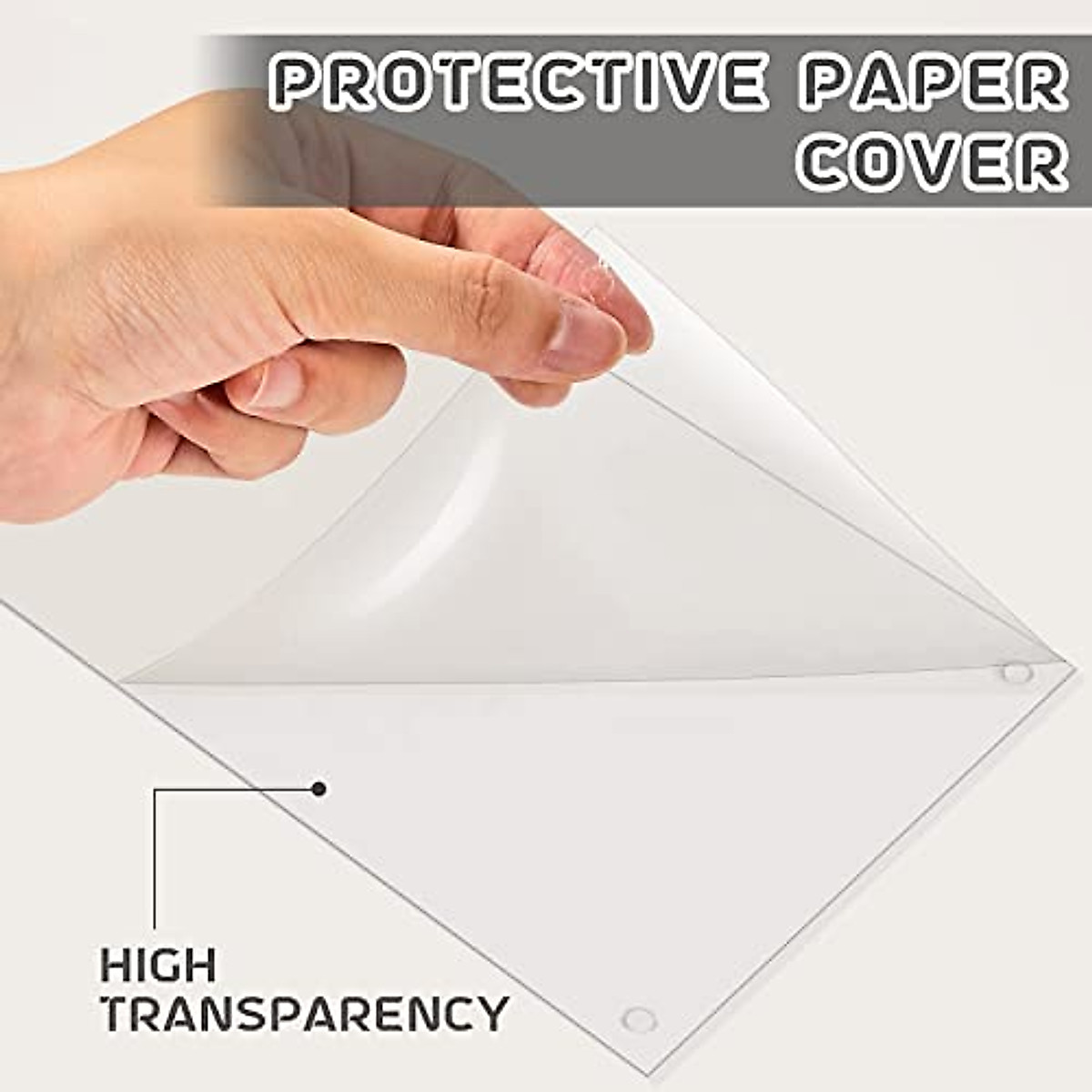 Sweetude 16 Pcs Pet Cage Liner 14'' x 4.5'' Cage Urine Guard Side Lining Clear Sheet Rabbit Guinea Pig Side Lining with Holes Zip Ties for Hedgehog Hamster Chinchilla Rabbit and Other Small Animals