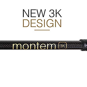 Montem Ultralight 3K Carbon Fiber Hiking/Walking/Trekking Poles - One Pair (2 Poles) … (Black)