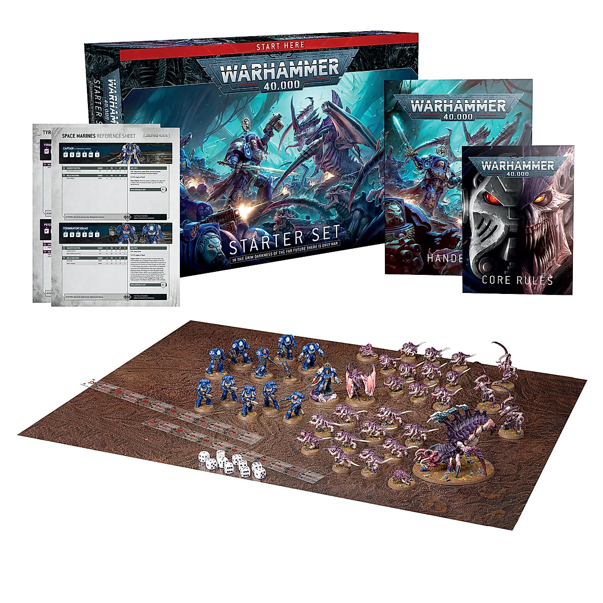 Games Workshop Warhammer 40K - Starter Set (French) - Tabletop Game - Miniature Wargame - Age 10+