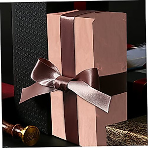 JEWEDECO 100pcs Wrapping Paper Floral Bouquet Tissue Paper Packaging Bulk Rose Gold Tissue Paper Bulk Foil Gift Package Paper Craft Paper Floral Decor Gift Paper Metal Child Cellophane