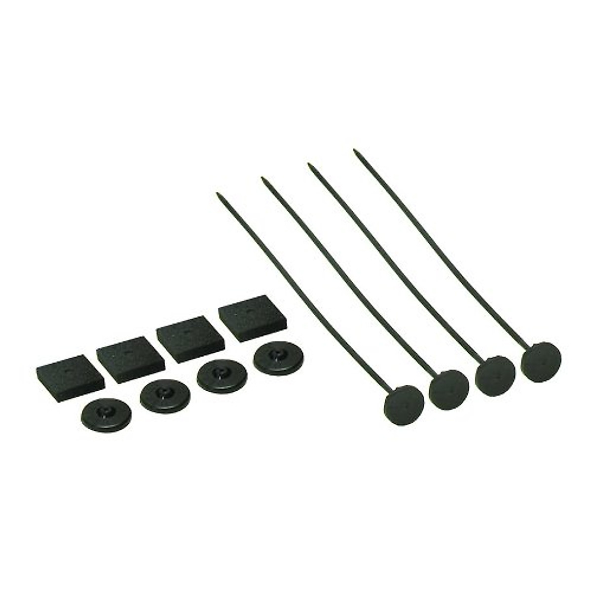 Derale 13001 Plastic Rod Mounting Kit, Silver