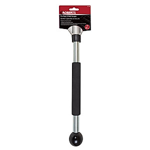 ROBERTS 4" Pro Floor and Wall Scraper with 18" Handle