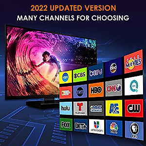 Digital TV Antenna, 380 Miles Indoor Amplifier Signal Booster Long Range HDTV Antenna Support 4K 1080P UHF VHF Free Local Channels with 13.4ft Coax Cable and USB Power Adapter