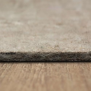 Mohawk Home 5' x 7' 1/2 Rug Pad 100% Felt Protective Cushion, Premium Comfort Underfoot – Safe for All Floors